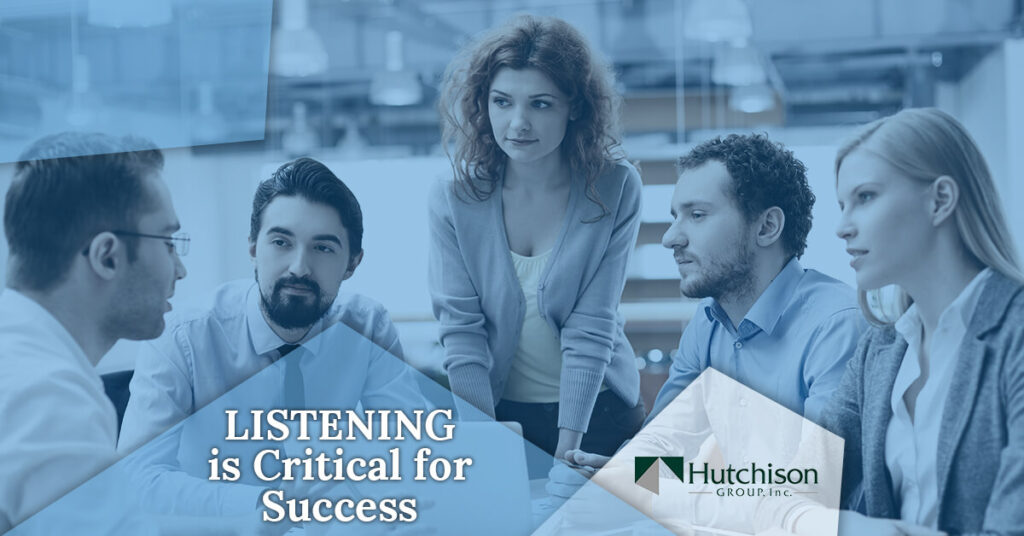 Employee Relations Consultant: LISTENING is Critical for Success